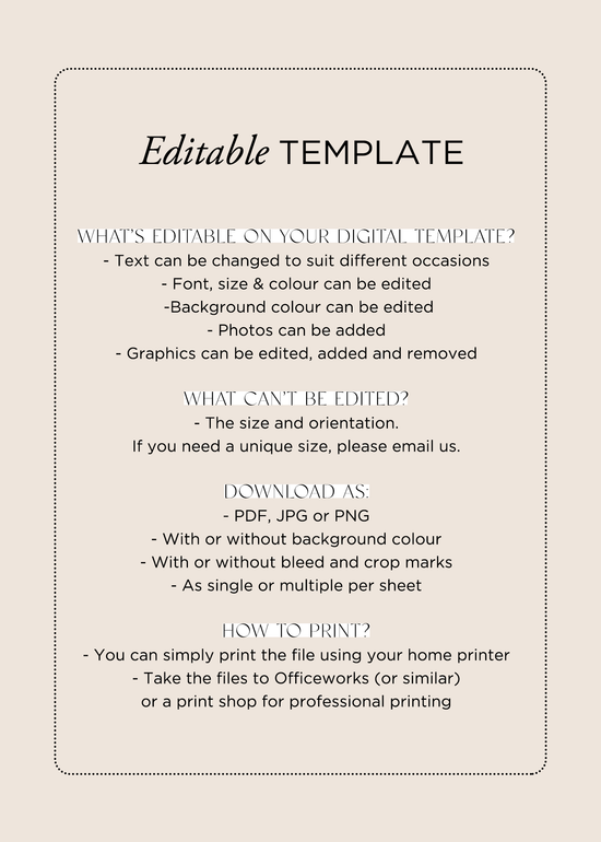 Beloved Hens Party Invite | Editable Template | Vorfreude Stationery